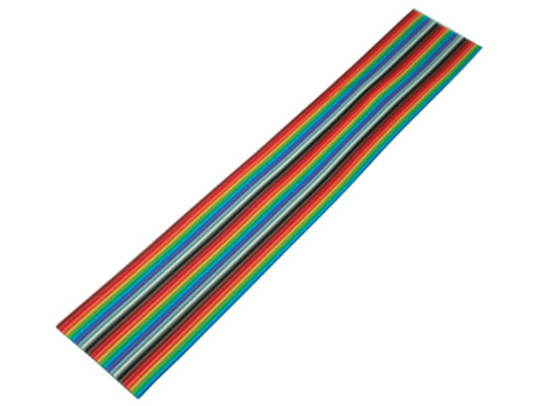 S/CONN MAXIMUM CONNECTIVITY Flachkabel farbig Raster 1,27mm 26 pin 10m ...