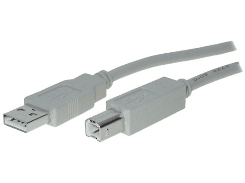 S/CONN MAXIMUM CONNECTIVITY USB Kabel A Stecker / B Stecker USB 2.0 5m ...