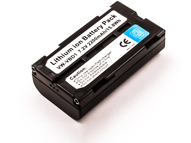 AKKUVERSUM Akku kompatibel mit Panasonic NV-DX110 Li-Ion Akku, Li-Ion ...