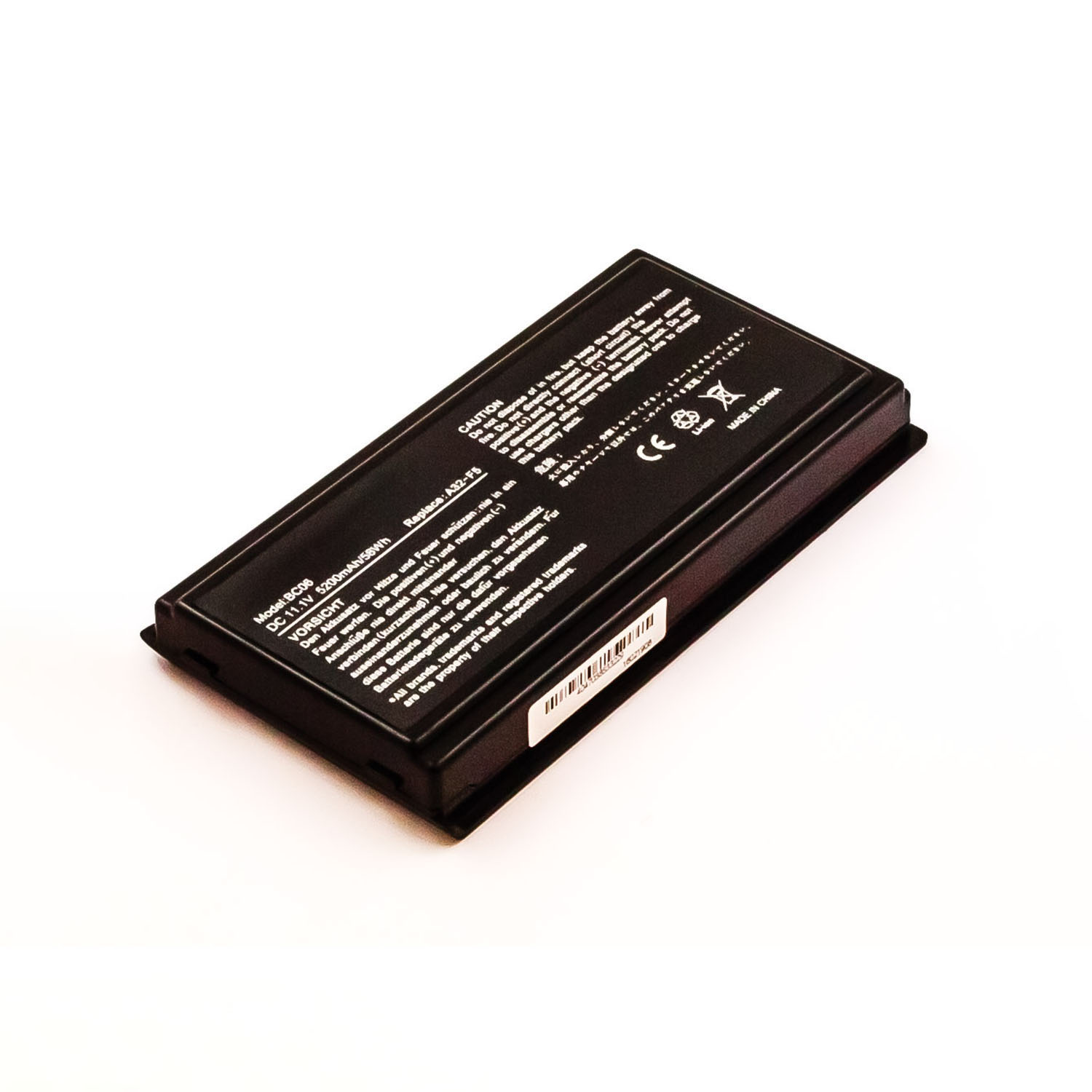 AKKUVERSUM Akku kompatibel mit Asus X59GL Li-Ion Akku, Li-Ion, 11.1 ...