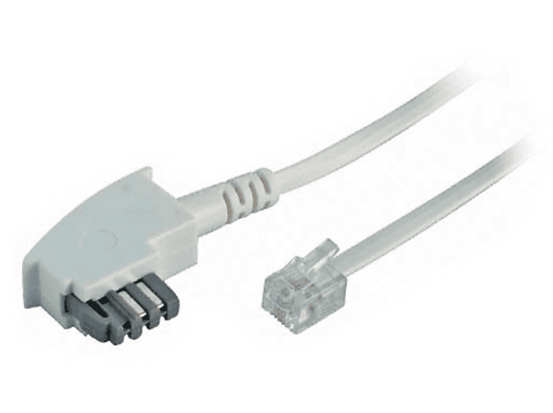 S/CONN MAXIMUM CONNECTIVITY TAE N-Stecker / Western-Stecker 6/4 weiß ...