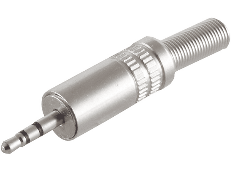 S/CONN MAXIMUM CONNECTIVITY Klinkenstecker Stereo 2,5 mm, Metall Klinke ...