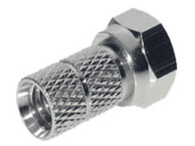 S/CONN MAXIMUM CONNECTIVITY F-Stecker; 6,0;---mit großer Mutter SAT F ...