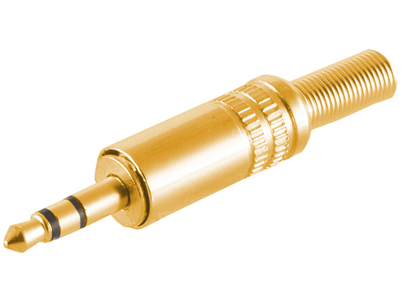 S/CONN MAXIMUM CONNECTIVITY Klinkenstecker Stereo 3,5mm, Metall ...