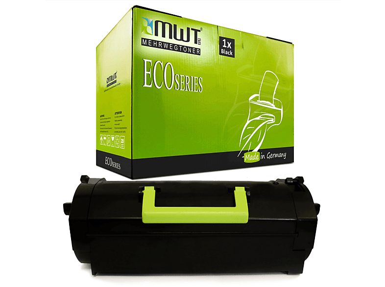 MEHRWEGTONER MWT5176793 Toner Cartridge Schwarz (Lexmark 24B6015 ...