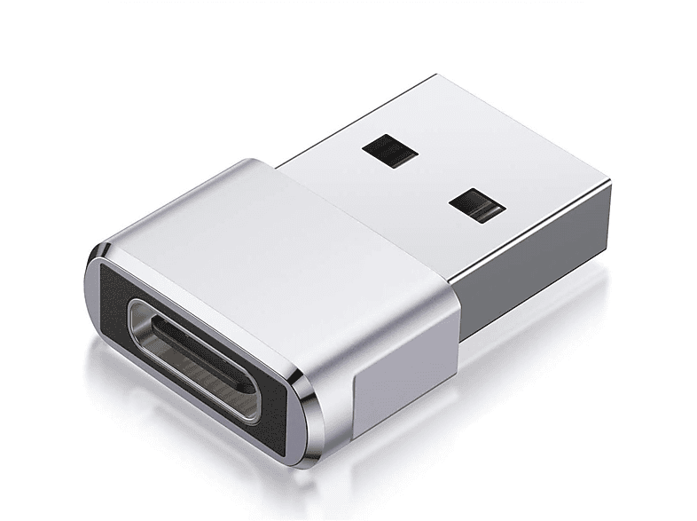 CADORABO USB Adapter USB C auf USB Konverter USB Konverter, SILBER ...