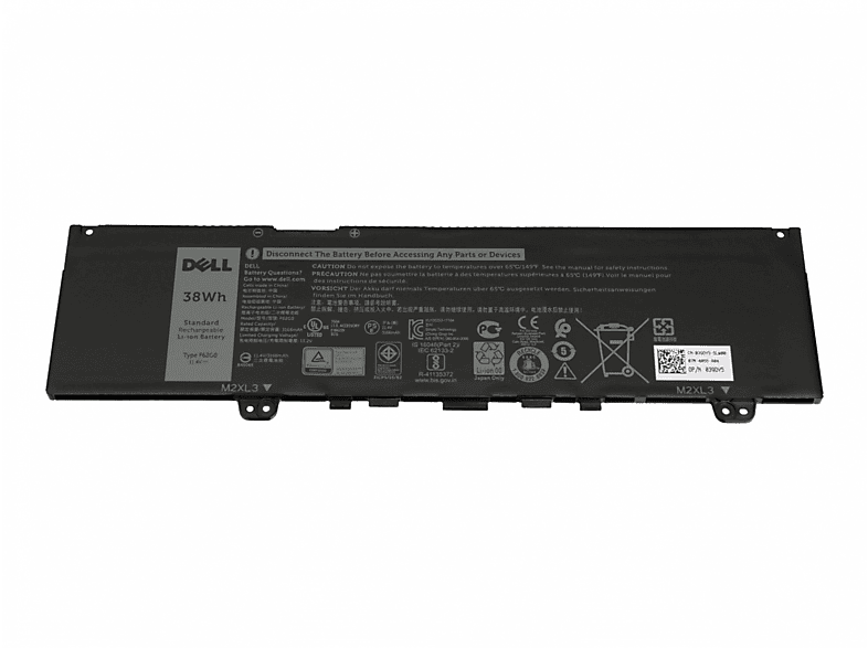 DELL RPJC3 Original Li-Polymer Akku, 11.4 Volt, 3166 mAh | MediaMarkt