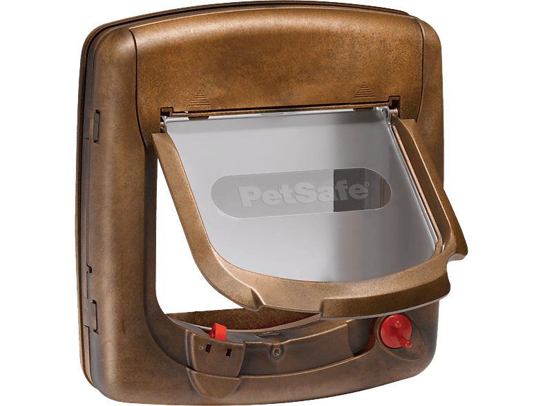 Staywell® Magnetic Cat Flap Deluxe con 4 opciones de bloqueo, aspecto ...