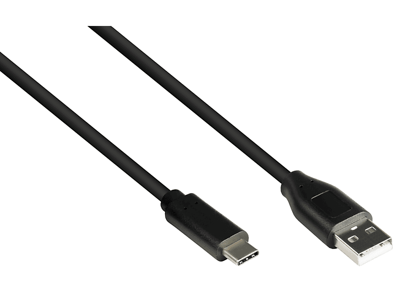 GOOD CONNECTIONS USB 2.0, USB 2.0 A Stecker an USB-C™ Stecker, CU ...