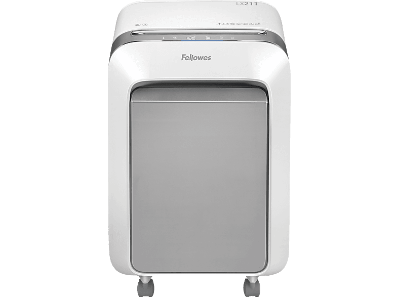 FELLOWES Microshred LX211 Aktenvernichter, weiß | MediaMarkt