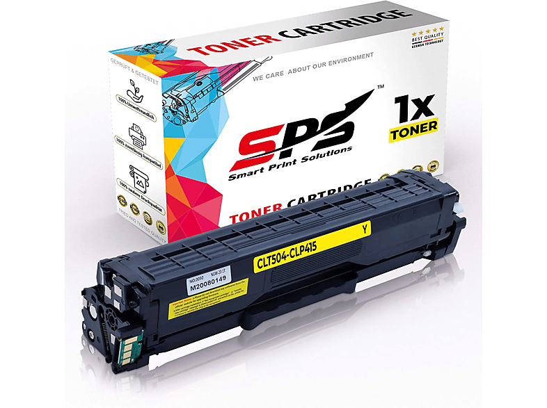 SPS AQ25 Toner Kompatibel zu Samsung CLT 504S Gelb Gelb (CLT-504S ...