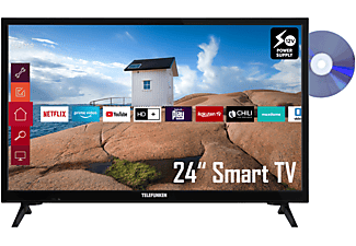TELEFUNKEN XH24K550VD LED TV (Flat, 24 Zoll / 60 cm, HD-ready, SMART TV) | MediaMarkt