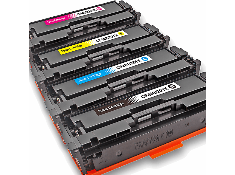 D&C Toner-Set Color LaserJet Pro M252n | 4 Stück Toner Patrone ...