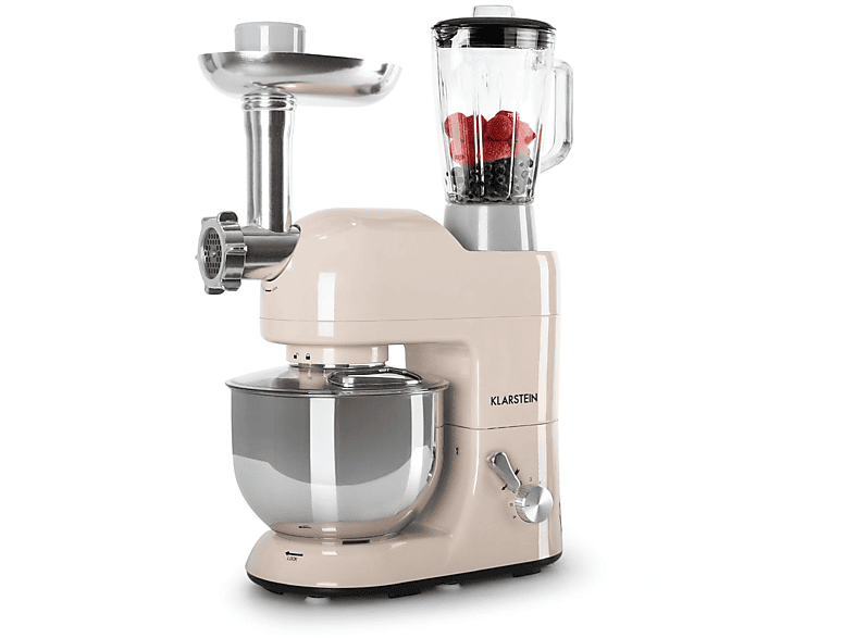 KLARSTEIN Lucia Morena Multifunktionsküchenmaschine Vintage-Creme ...
