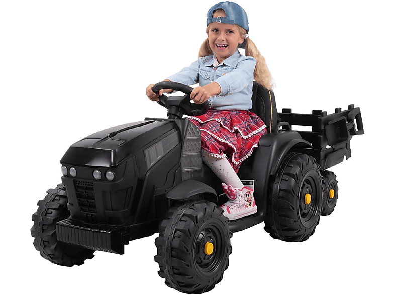 ACTIONBIKES MOTORS Kindertraktor mit Anhänger Elektrotraktor | MediaMarkt