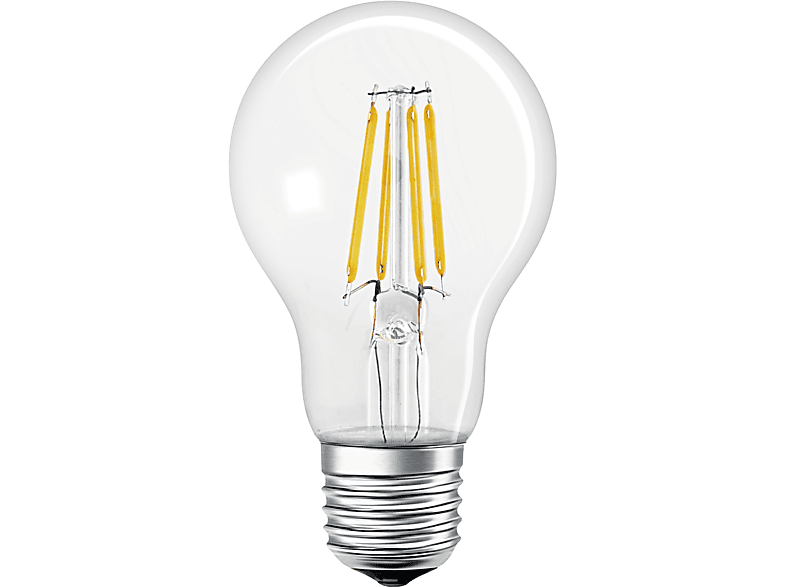 LEDVANCE VOLKSLICHT SMART+ Filament Classic Dimmable LED Lampe Warmweiß ...