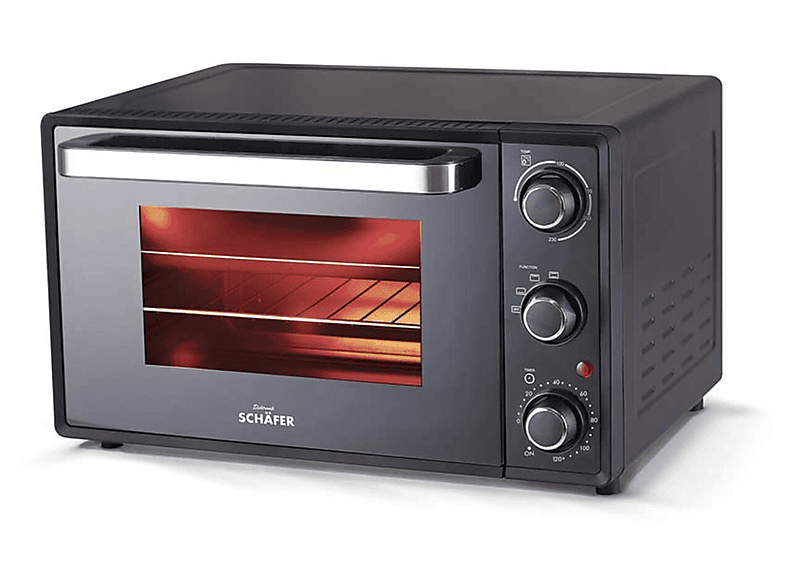 SCHÄFER 52L 2000 Watt Mini Backofen | MediaMarkt