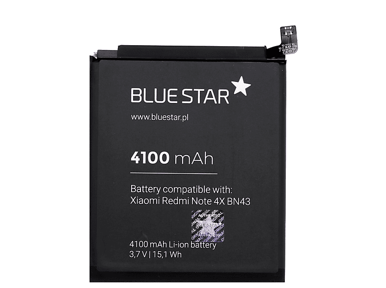 BLUESTAR Akku für Xiaomi Redmi Note 4X Li-Ion Handyakku | MediaMarkt