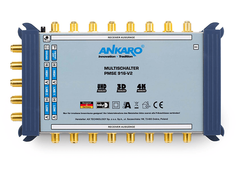 ANKARO PMSE 916-V2 Multischalter SAT-Multischalter | MediaMarkt