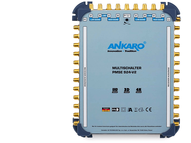 ANKARO PMSE 924-V2 Multischalter SAT-Multischalter | SATURN