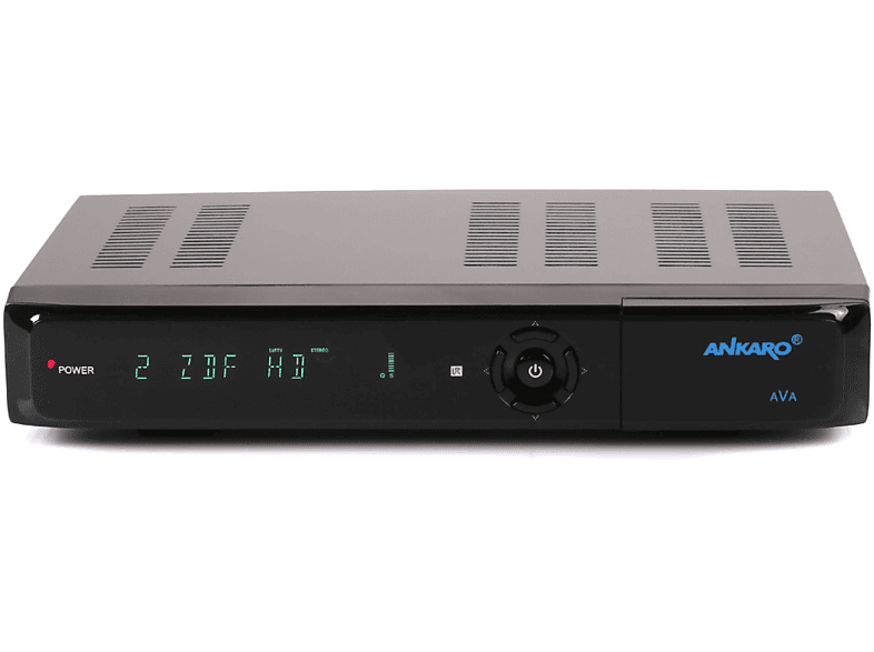 ANKARO ANK aVA mit PVR, UHD, 4K, Digitaler Satelliten Receiver, DVB-S2X ...