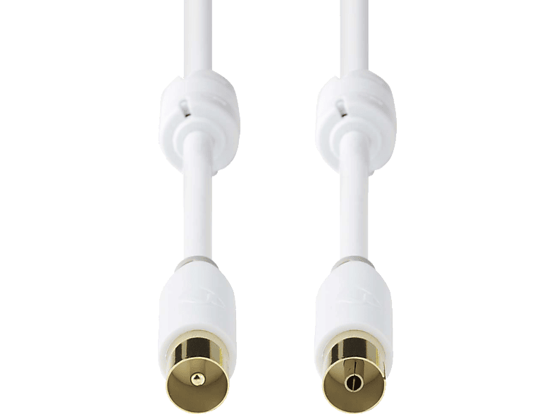 NEDIS CSBW40015WT50 Koaxial Kabel | MediaMarkt