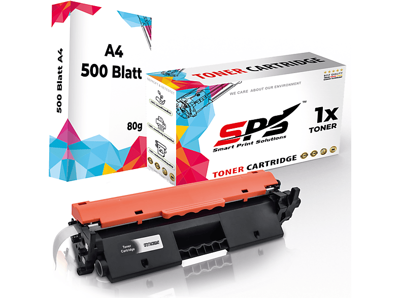 SPS BP50 1x Toner 17A CF217A Schwarz Kompatibel für HP Laserjet Pro MFP ...
