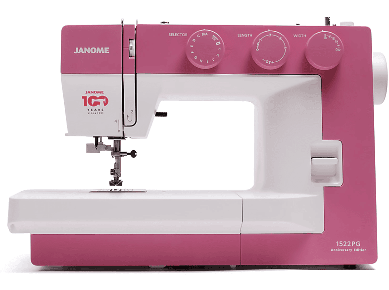 JANOME 1522PG Anniversary Edition Nähmaschine | MediaMarkt