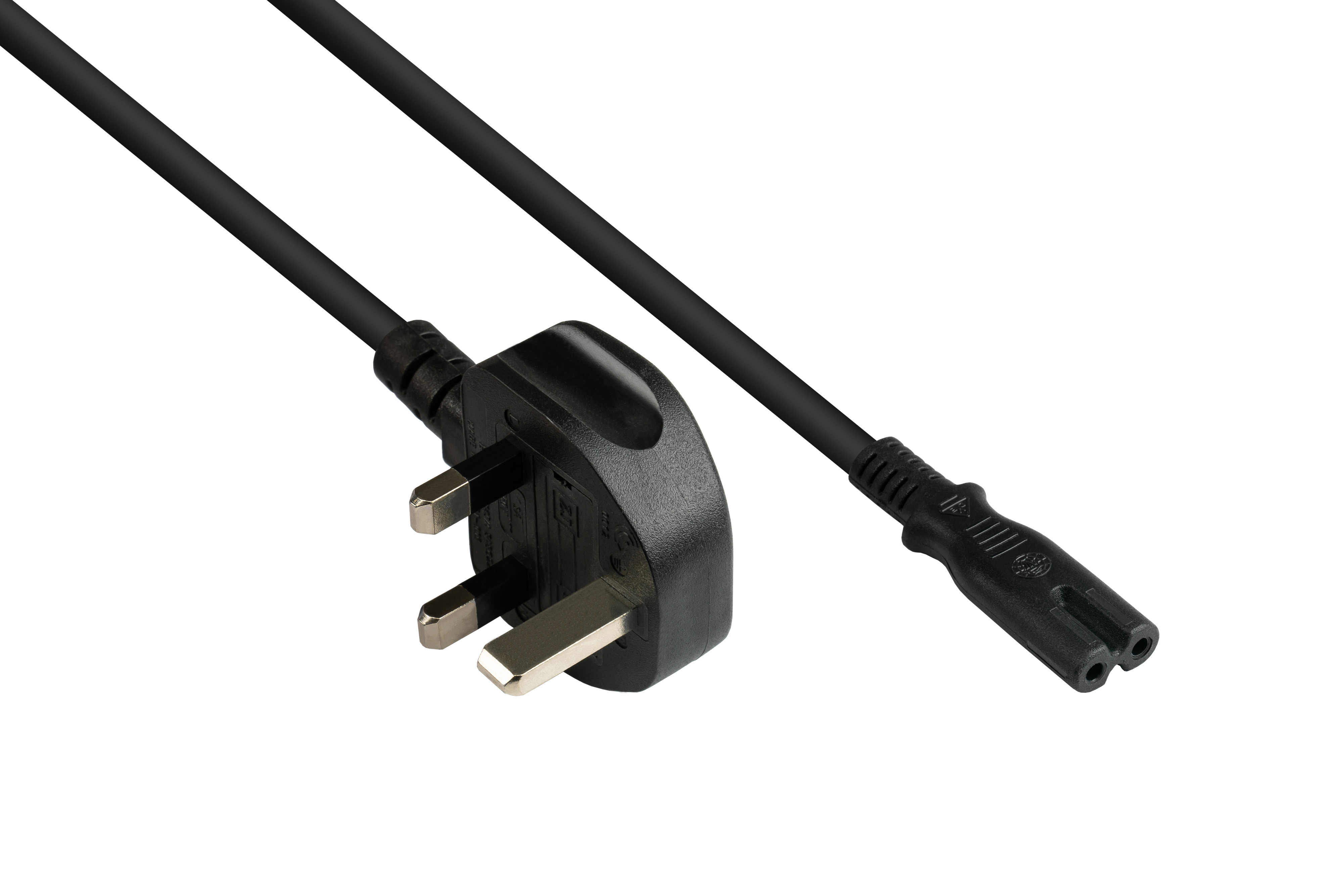 GOOD CONNECTIONS England/UK Netz-Stecker Typ G (BS 1363) an C7/Euro 8 ...