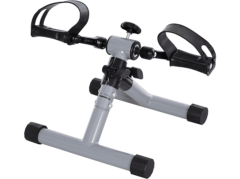 Mini Bicicleta Estática | HOMCOM Acero, 33x34x32cm, Plateado | MediaMarkt