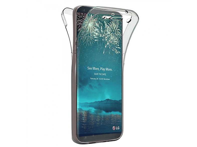 CASEONLINE 360°, Backcover, LG, G6, Transparent | SATURN