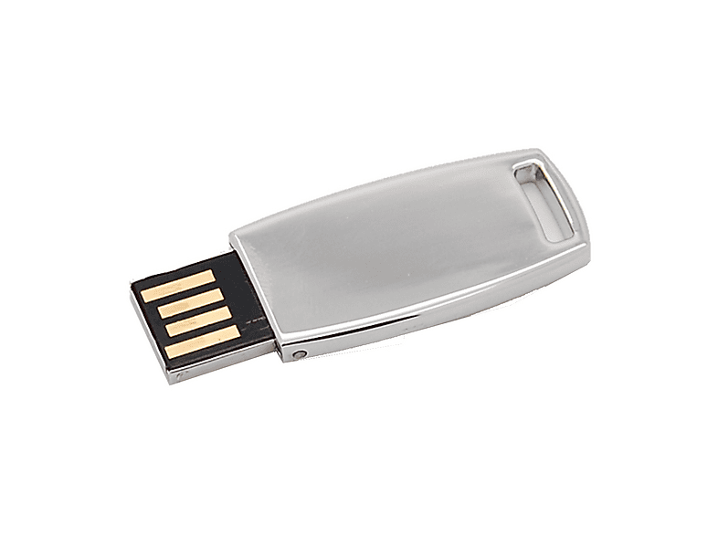 USB GERMANY ®Flat USB-Stick (Chrome, 128 GB) | SATURN