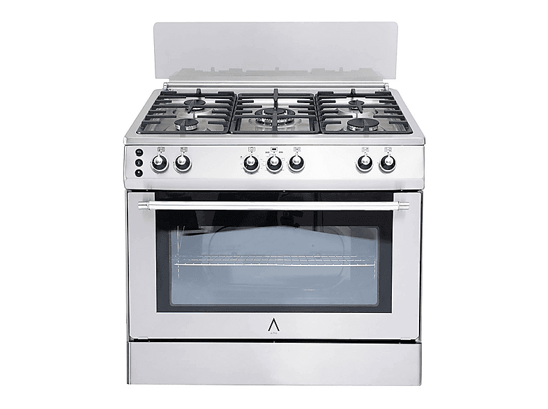 Cocina De Gas Cocina De Gas Alpha Vulcano Lux 90 Acero Inoxidable