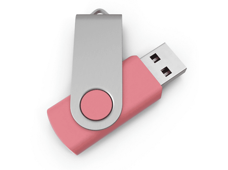 USB GERMANY ® Swivel USB-Stick (Rosa, 16 GB) | MediaMarkt