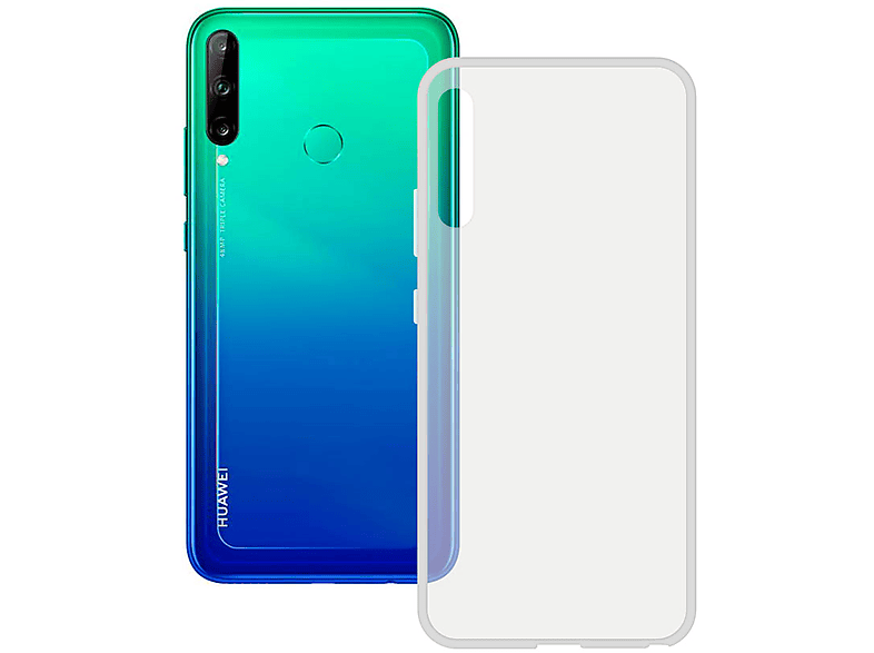 Funda móvil - KSIX Y7P, Compatible con Huawei Y7P, Transparente ...