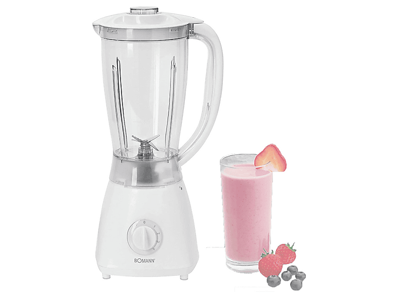 BOMANN Standmixer5 Stufen Mixer Zerkleinern 1,5 L 500 Watt UM 378 ...