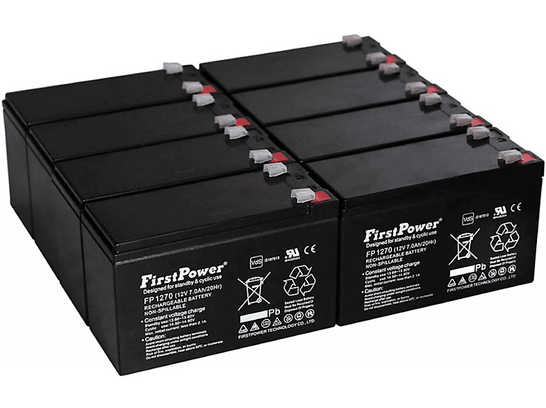 Baterías de Plomo | APC FirstPower Batería de GEL para SAI APC RBC105 ...