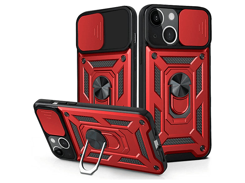 CASEONLINE Jazz, Backcover, Apple, iPhone 14 Plus, Rot | MediaMarkt
