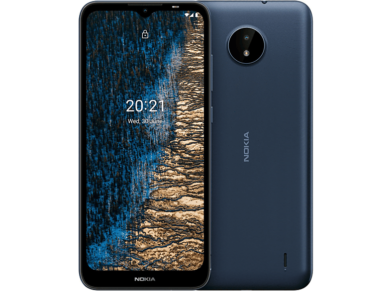 NOKIA C20 2+32 Balis blue, Azul, Móvil Android, 32 GB, 2 GB RAM, 6,5 " IPS, CPU Octa-core hasta ...