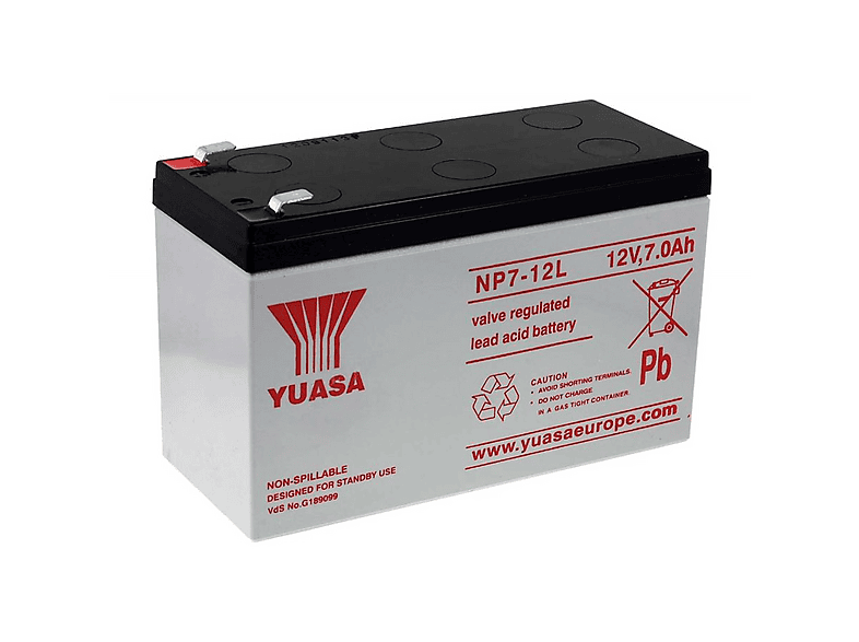 Baterías de Plomo | CSB YUASA de Batería Plomo NP7-12L Vds compatible ...