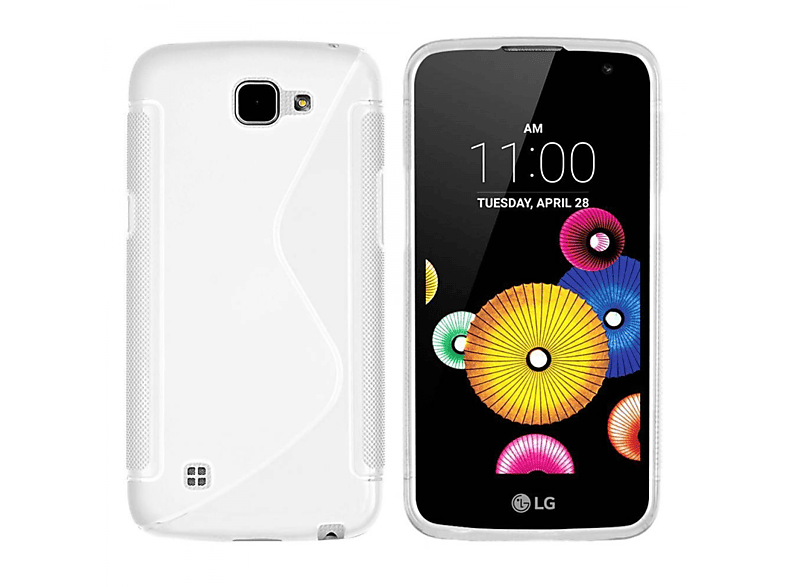 CASEONLINE S-Line - Transparent, Backcover, LG, K4 2016, Multicolor ...