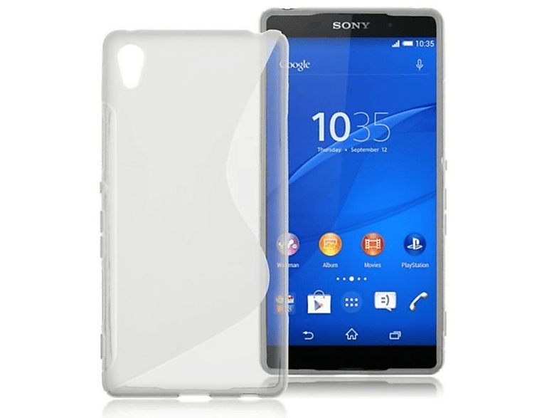CASEONLINE S-Line - Transparent, Backcover, Sony, Xperia Z5 Premium ...