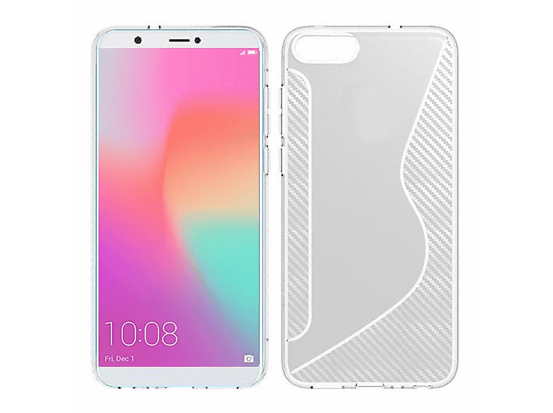 CASEONLINE S-Line - Transparent, Backcover, Huawei, Honor View 10 ...