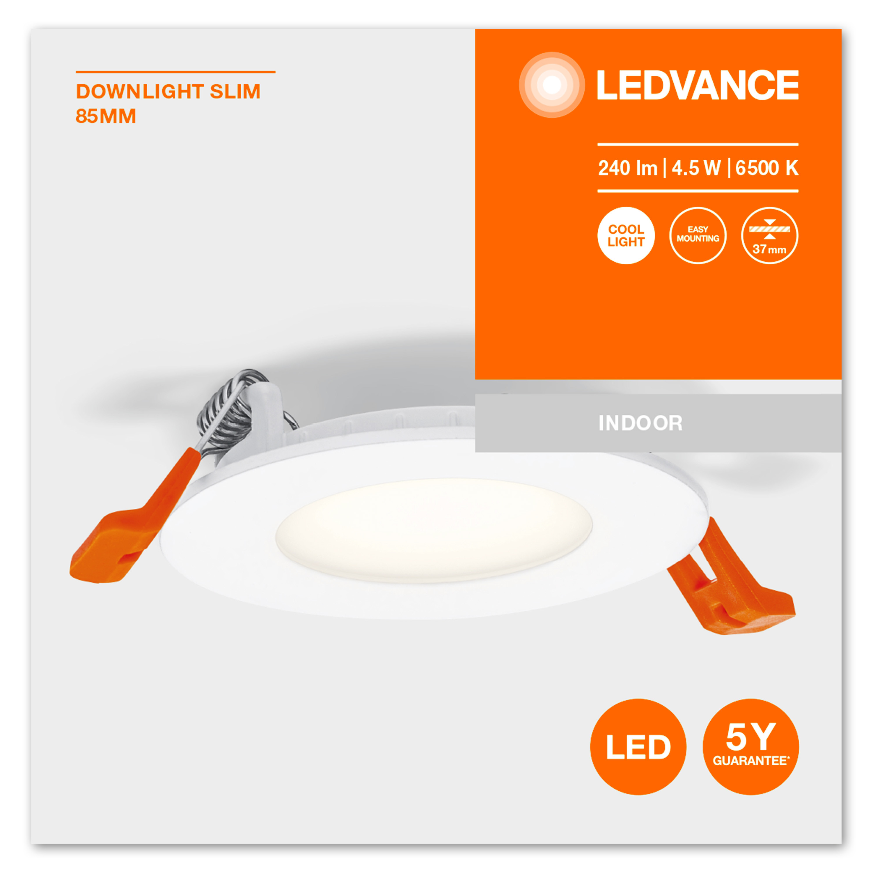 LEDVANCE RECESS SLIM DOWNLIGHT Deckenbeleuchtung Kaltweiß | MediaMarkt