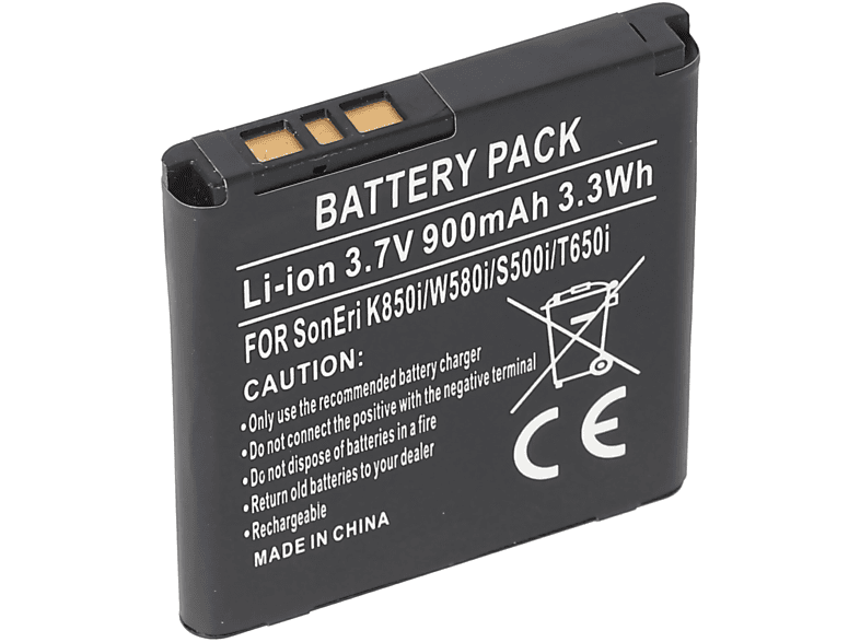 ACCUCELL Akku passend für den Sony Ericsson BST-38 Akku K77 Li-Ion ...