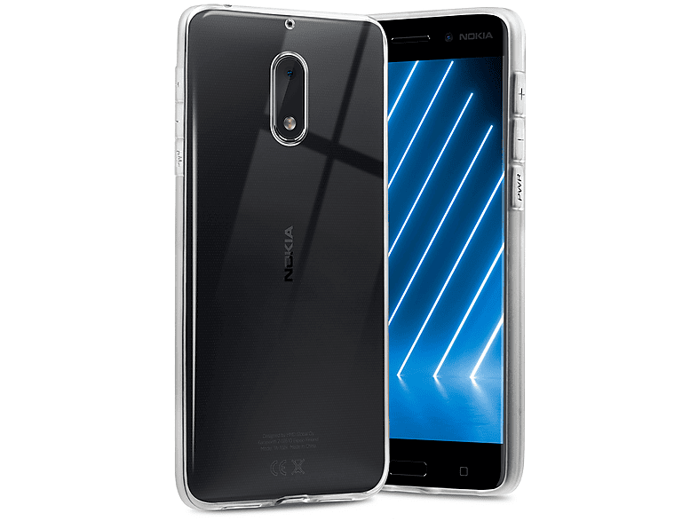 ONEFLOW Clear Case, Backcover, Nokia, 6, Crystal-Clear | MediaMarkt