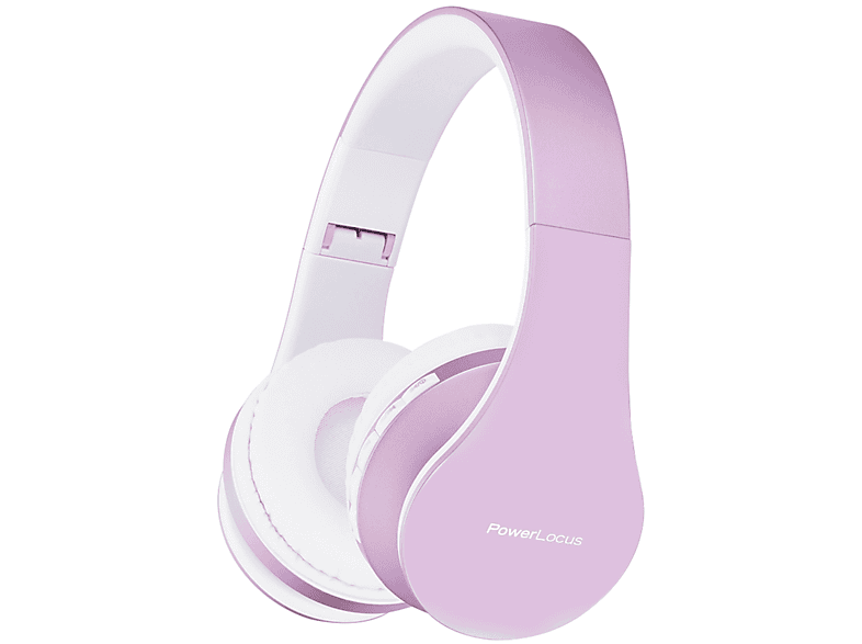 POWERLOCUS P1, Over-ear Kopfhörer Bluetooth Purple | SATURN