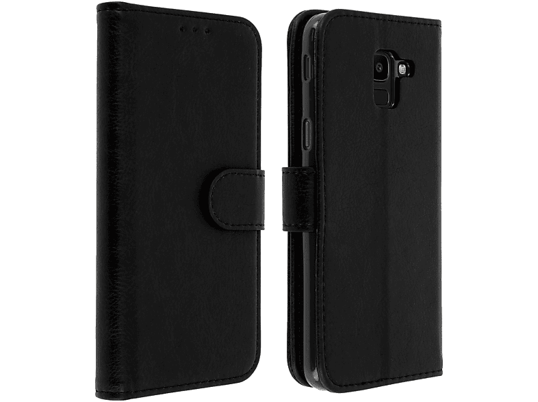AVIZAR Chesterfield Cover, Holster, Samsung, Galaxy J6, Schwarz | SATURN