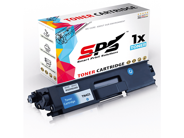 SPS BE93 1x Toner TN-423C Cyan kompatibel für Brother MFC-L8690 Cyan ...