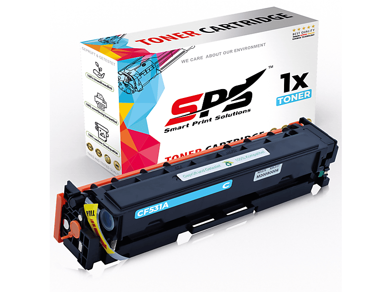SPS BH36 1x Toner 205A CF531A Cyan kompatibel für HP Color Laserjet Pro ...